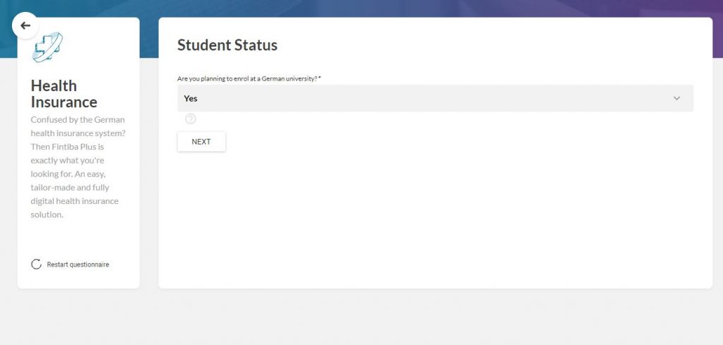 Mawista 德國私保 線上申請流程 (Fintiba Plus方案) | 德國簽證保險證明提供