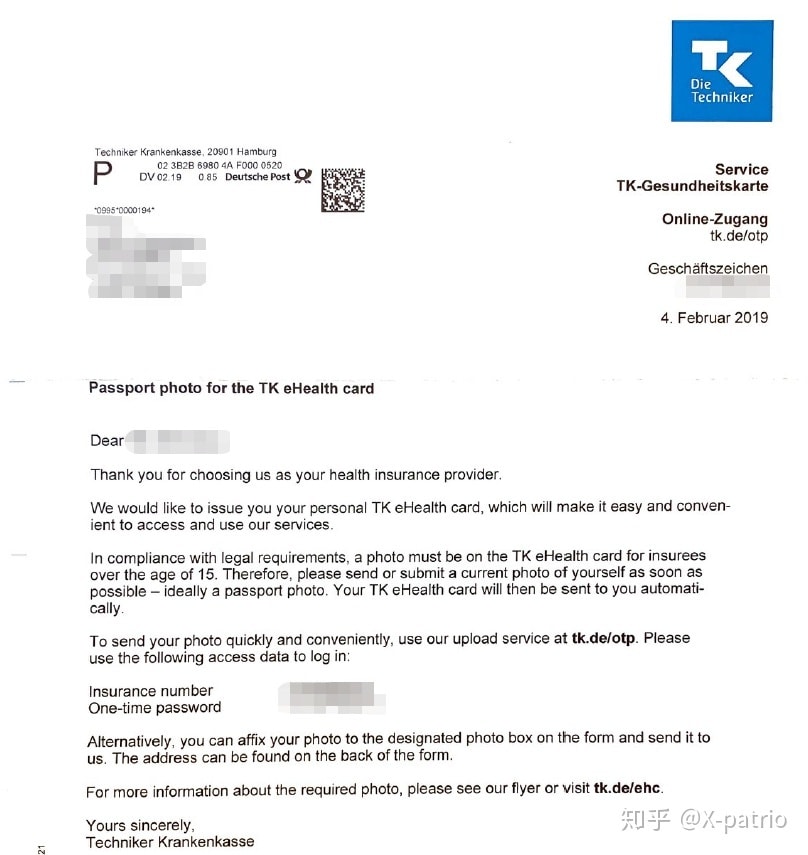 TK 公立保險 | 入境德國後開通保險須知 – 留學計畫