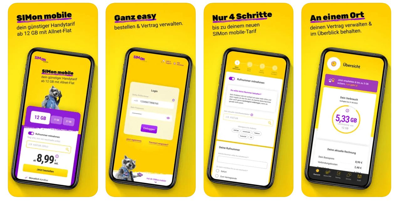 德國留學 電信新選擇 SIMon | Vodafone 攜碼轉換、使用經驗分享