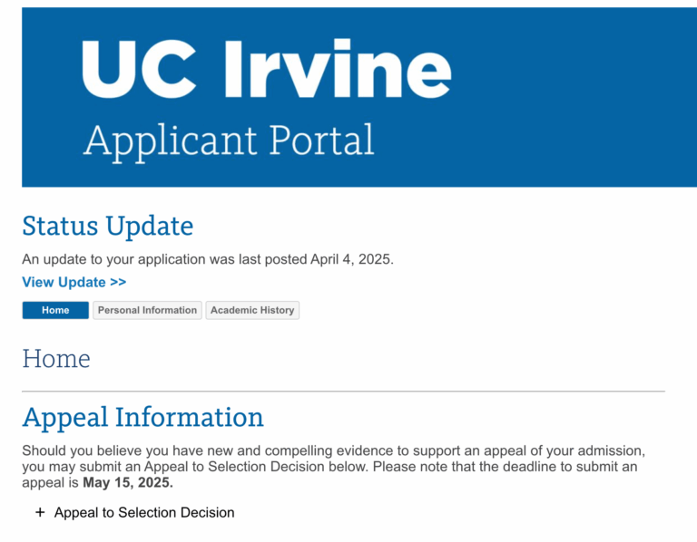 美國大學申請系統 : 加州大學 UC Application 操作指南